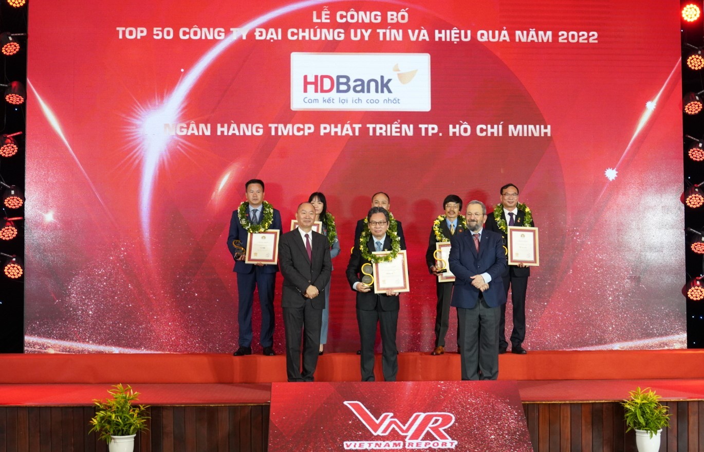 HDBank continuously ranks in the top of reputable commercial banks