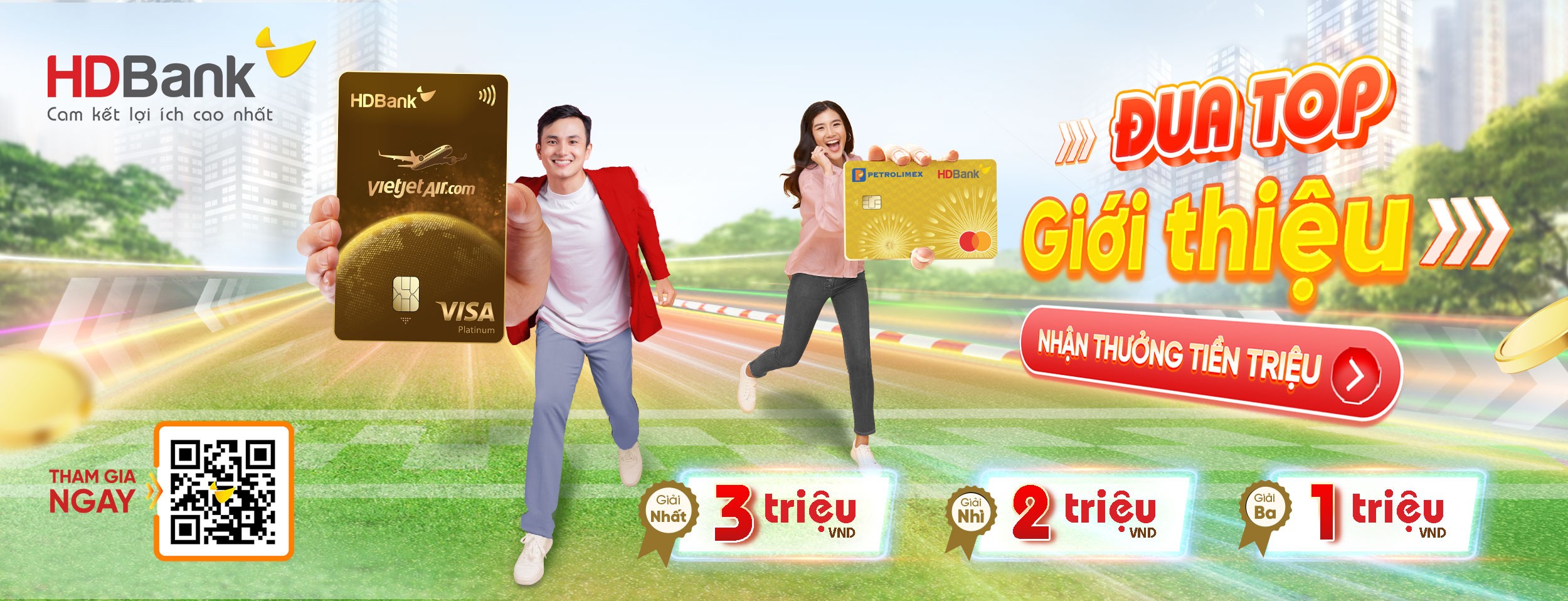 Đua Top giới thiệu, nhận thưởng tiền triệu | HDBank