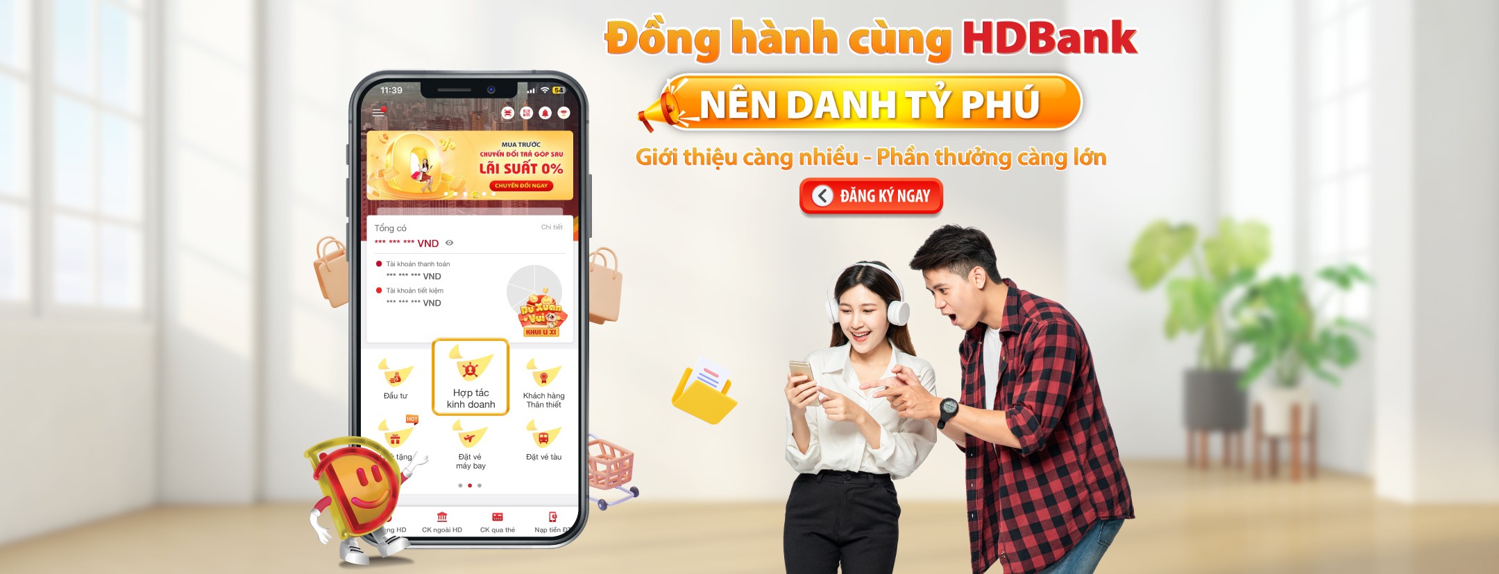 Đồng hành cùng HDBank – Nên danh tỷ phú | HDBank