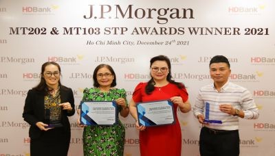 HDBank đạt Giải thưởng Chất lượng điện toán Thanh toán quốc tế xuất sắc ...