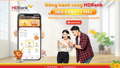 “Đồng hành cùng HDBank, nên danh tỷ phú” 2023 đã trở lại