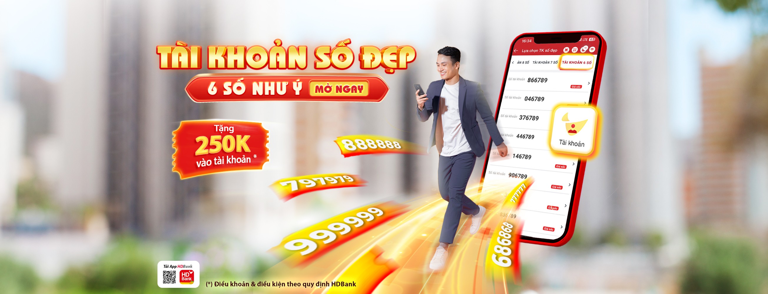 Mở Số Tài Khoản Như Ý Được Hoàn Thêm Phí trên App HDBank | HDBank