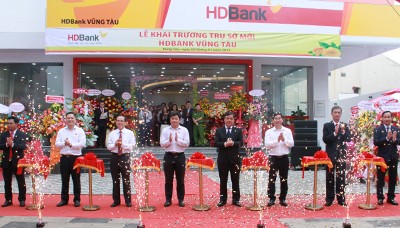 Đầu năm, HDBank khai trương trụ sở mới tại thành phố biển Vũng Tàu